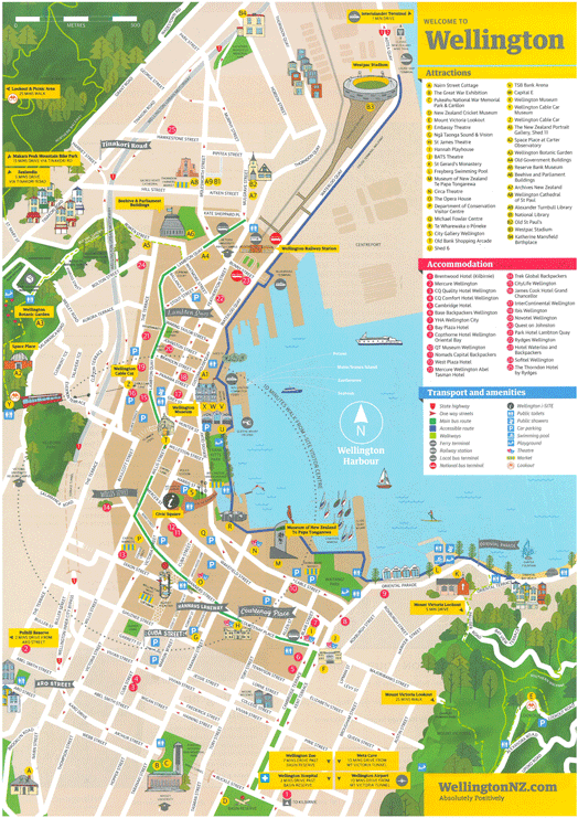 Wellington Visitor Information – St Bernard's College